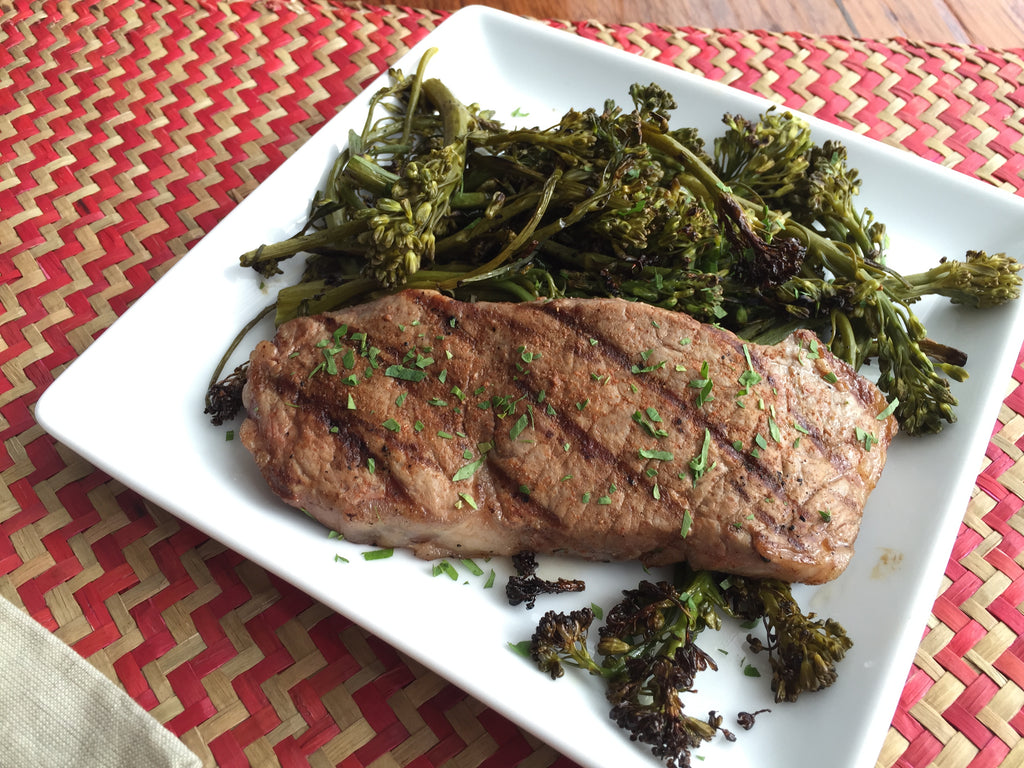 Grilled New York Strip Steak – Haylie Pomroy