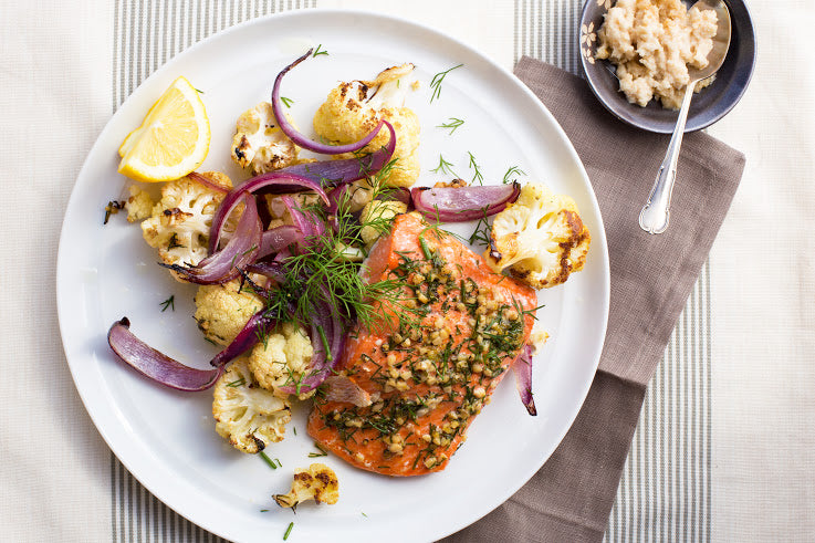 Roasted Cauliflower and Fish – Haylie Pomroy