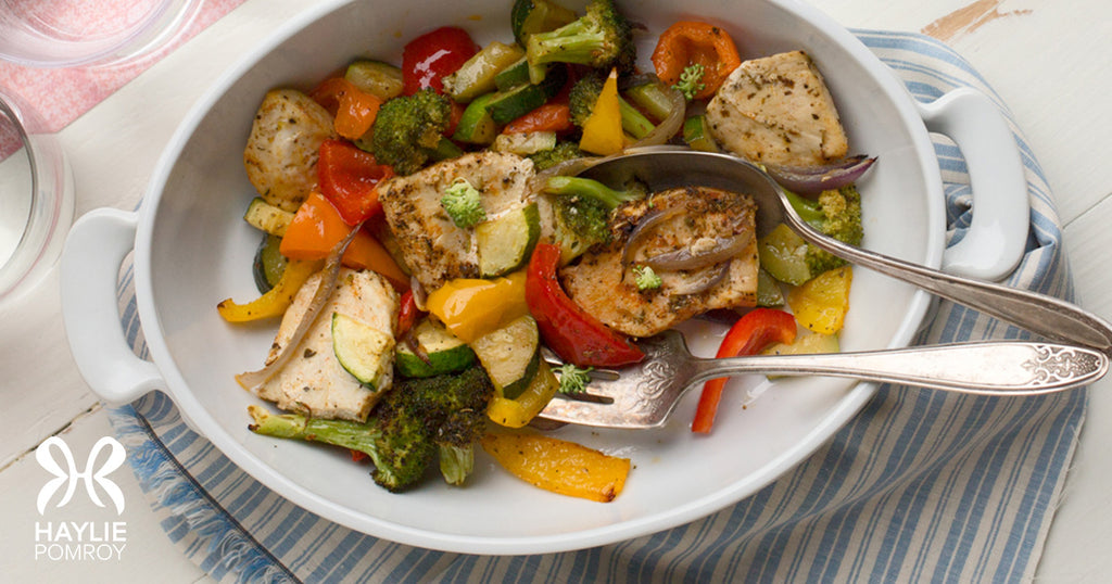 Rainbow Chicken and Veggies – Haylie Pomroy