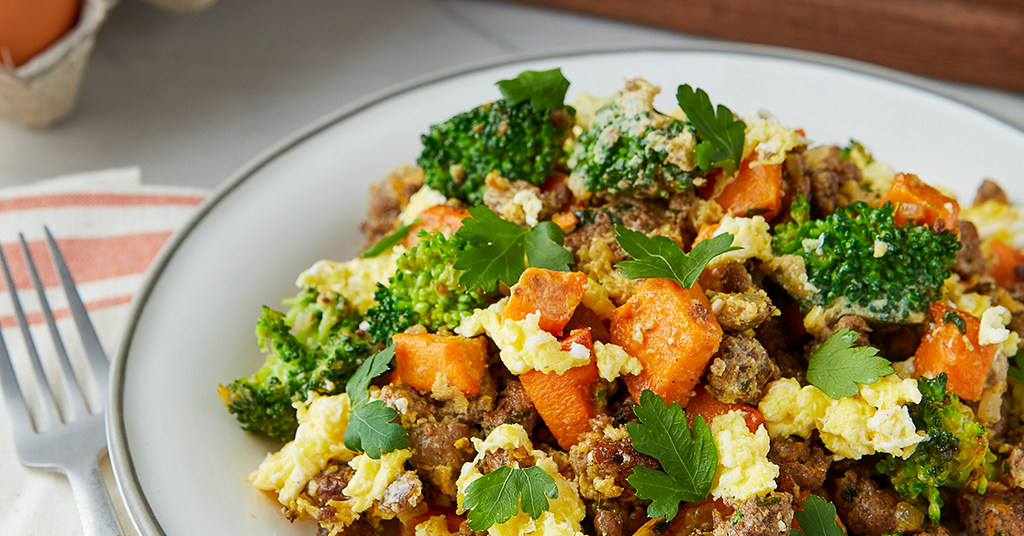 Spiced Lamb Scramble – Haylie Pomroy