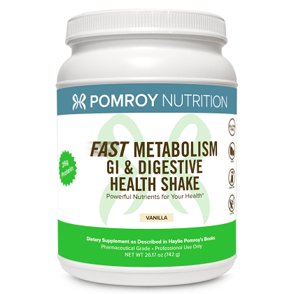Fast Metabolism GI & Digestive Health Shake (Vanilla) – Haylie Pomroy